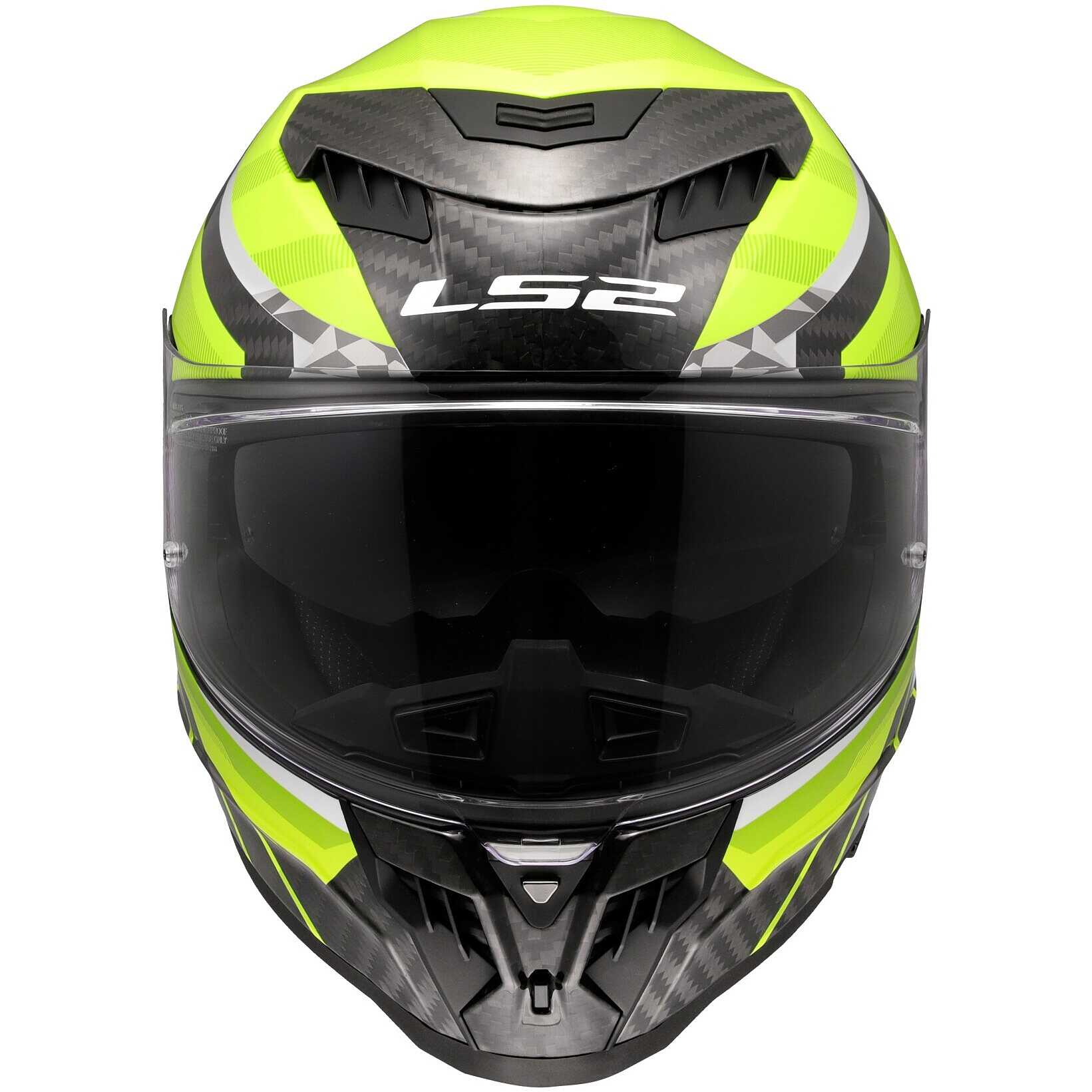 LS2 FF807 DRAGON TRAX Full Face Motorcycle Helmet Fluorescent Yellow ...