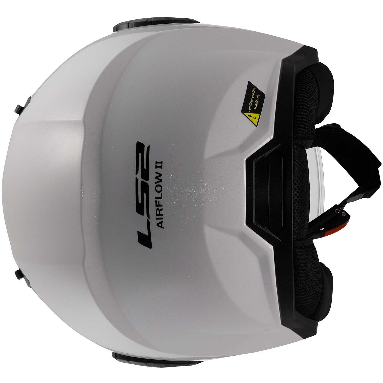 Ls2 OF616 AIRFLOW 2 SOLID White Motorcycle Jet Helmet For Sale Online ...