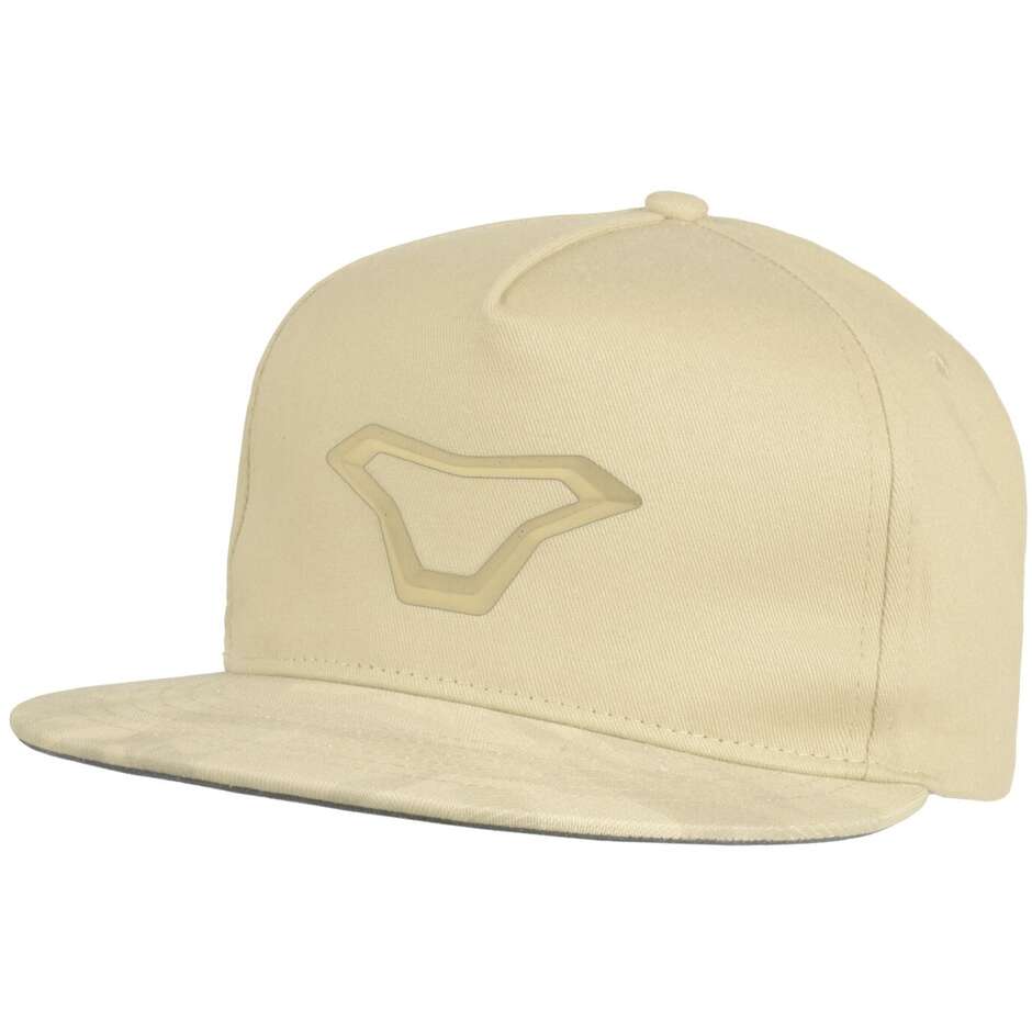Macna 3D-Logo Beige Snapback Cap For Sale Online - Outletmoto.eu