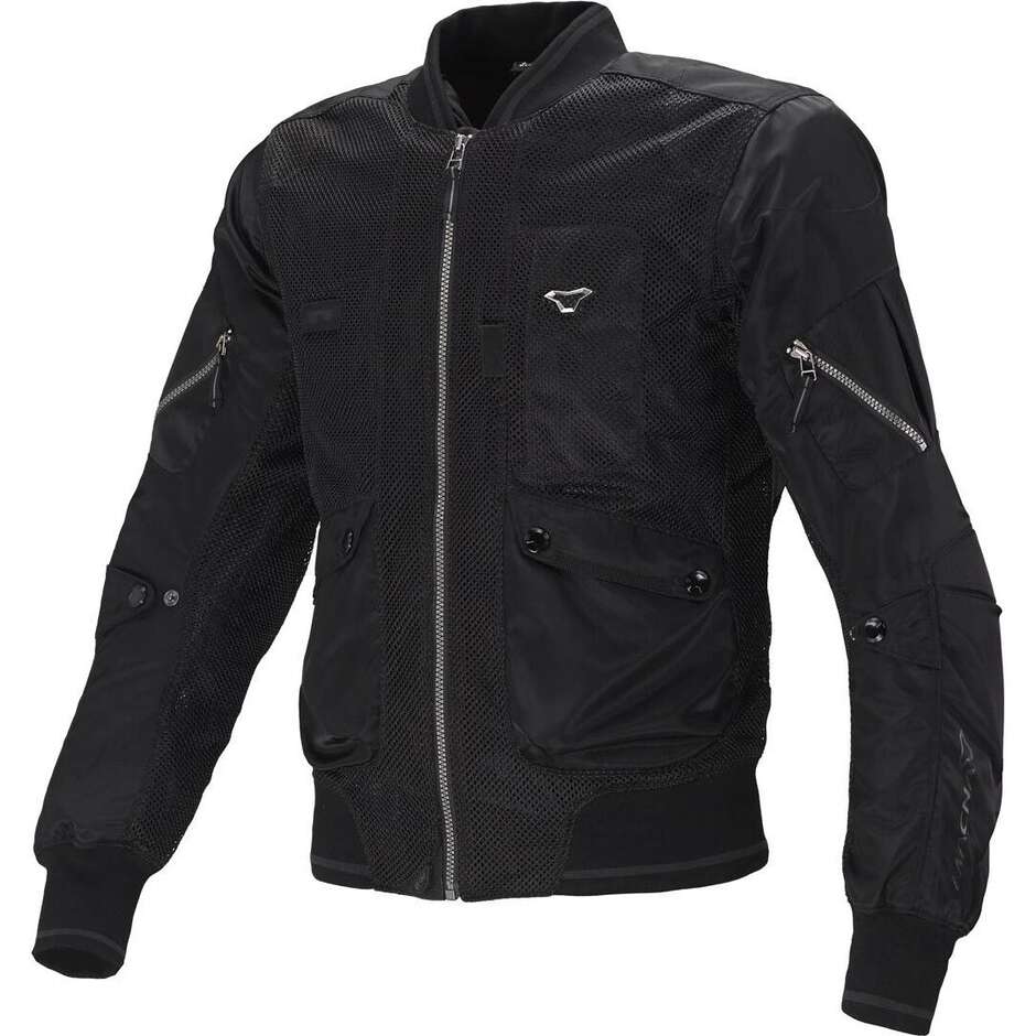 Macna Bastic Air Motorcycle Jacket Black For Sale Online - Outletmoto.eu