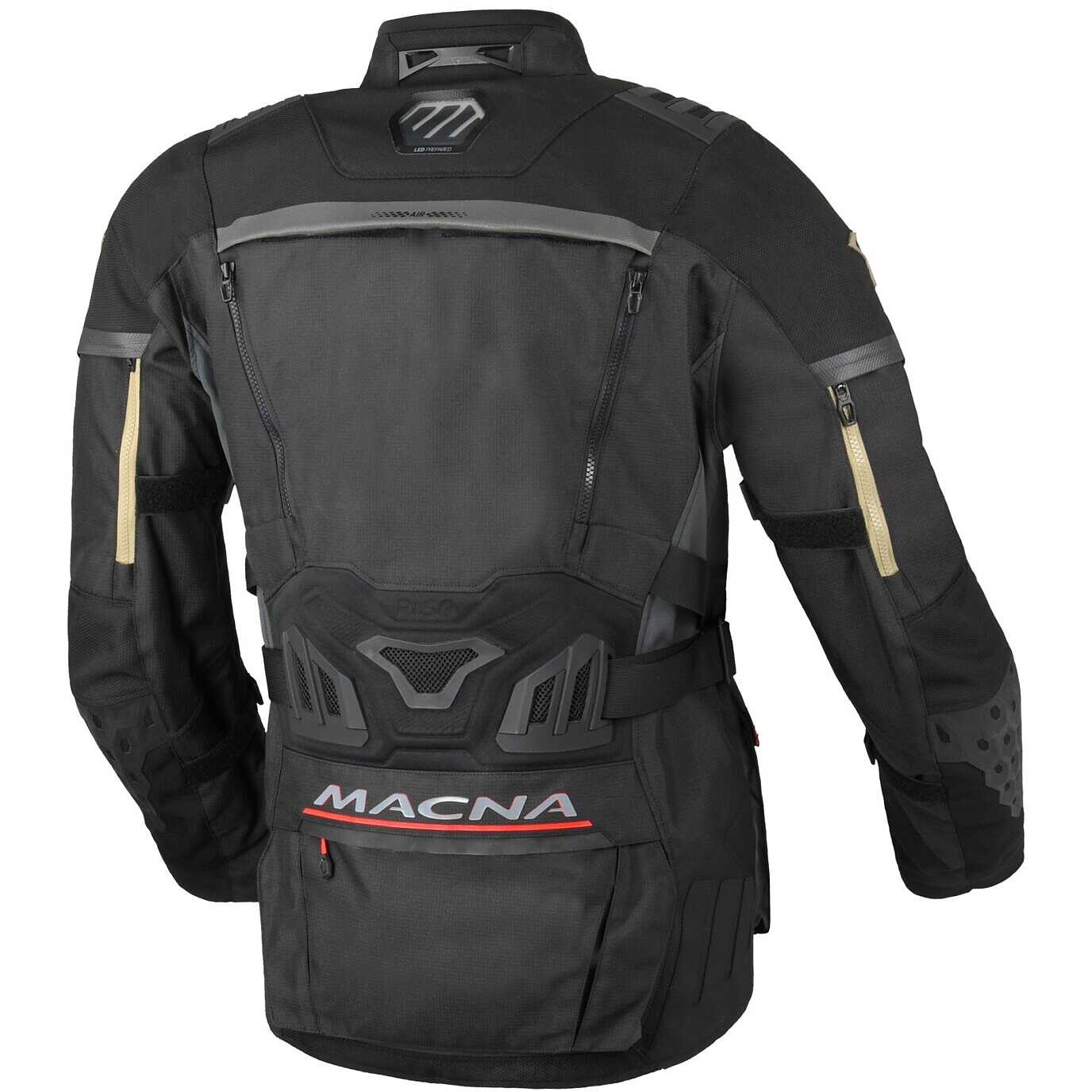 Macna Chieftane Black Touring Motorcycle Jacket For Sale Online ...
