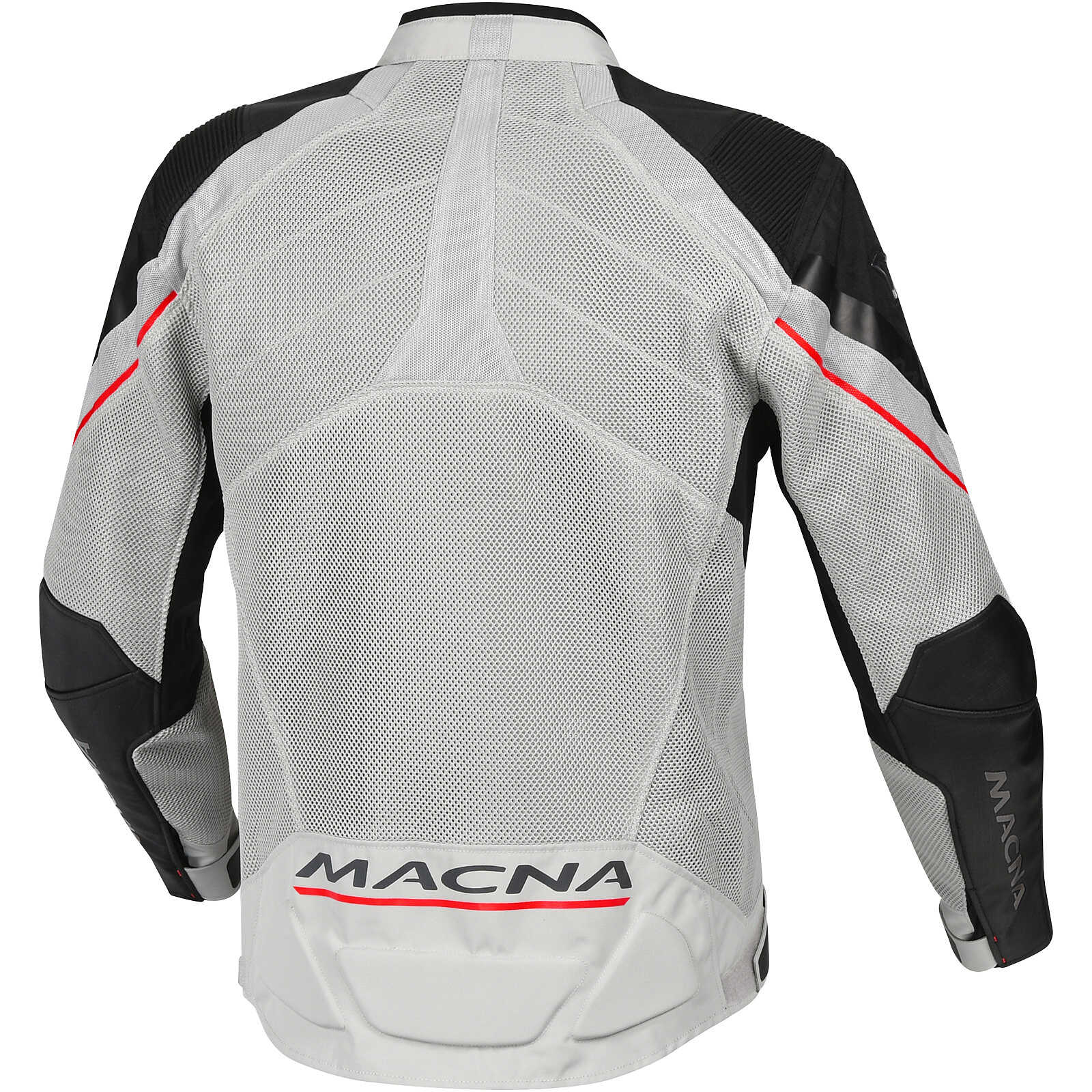 Macna Foxter Light Grey Black Motorcycle Jacket For Sale Online ...