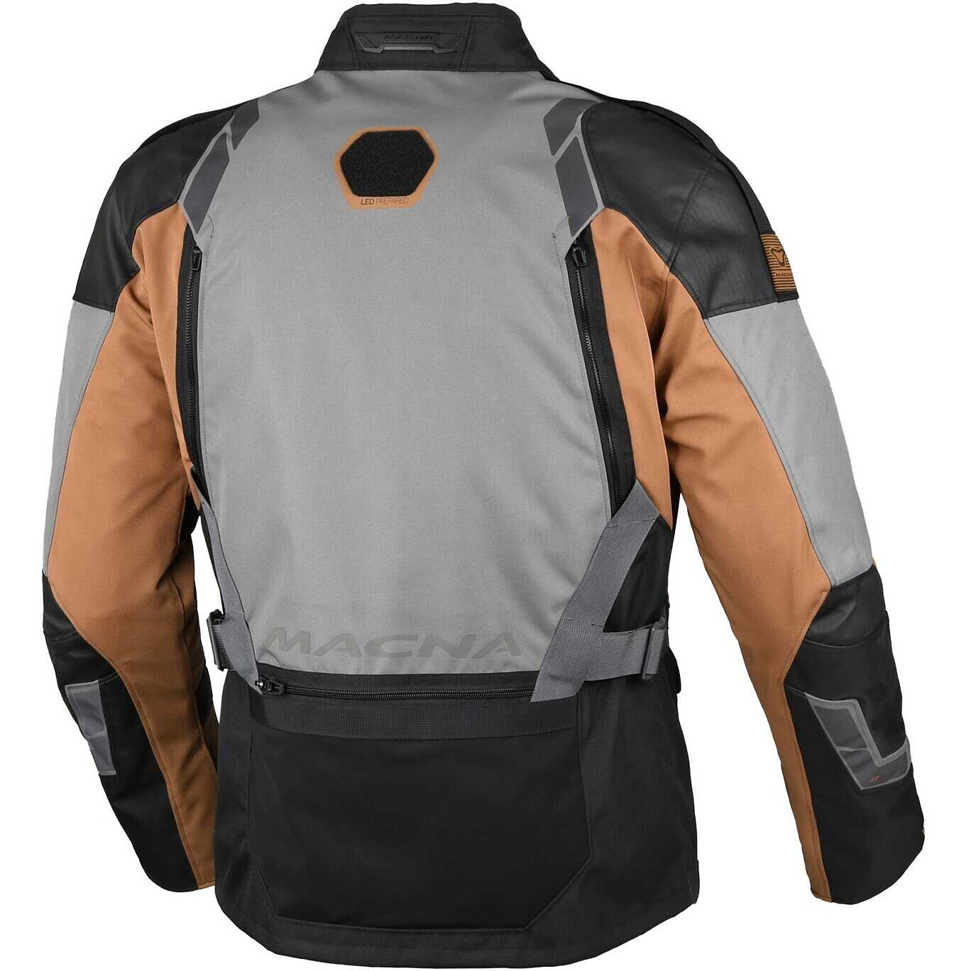 Macna Touros Motorcycle Jacket Brown Grey Black For Sale Online ...