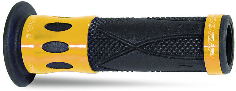 Manopole In Alluminio ProGrip Universali Road 728 Oro Estremità Aperte ...