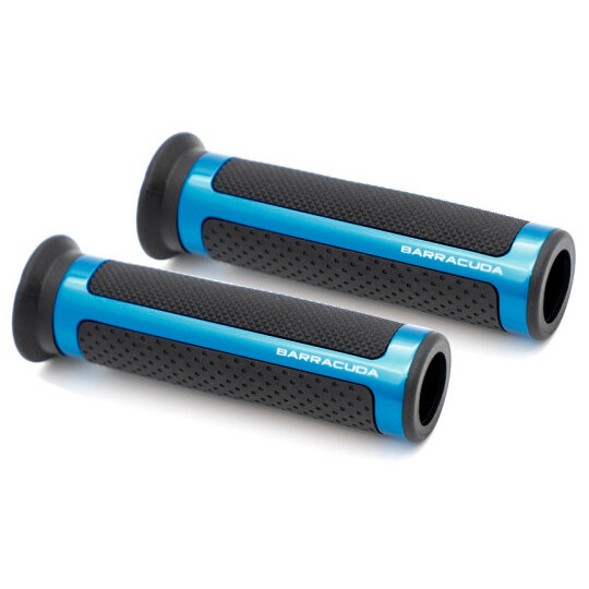 Manopole Moto Universali Barracuda RACING Blu Vendita Online ...