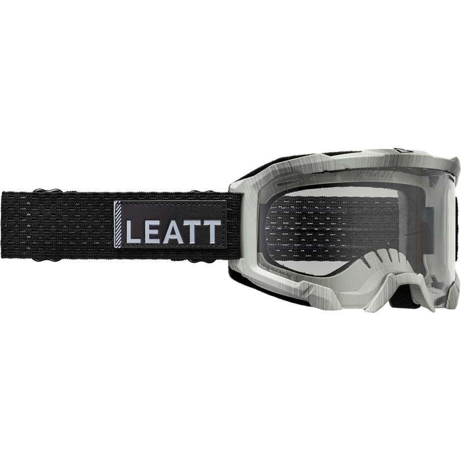 Masque VTT Leatt GOGGLE VELOCITY 4.0 BRUSHED CLEAR 83 % Noir Vente en ...