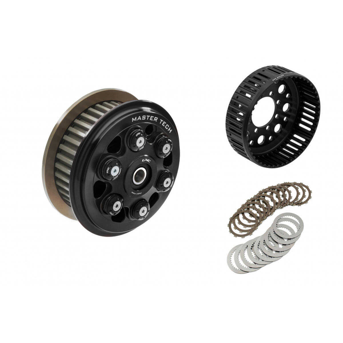 MASTER TECH COMPLETE SLIPPER CLUTCH - 48 SINTERED TEETH CNC Racing ...