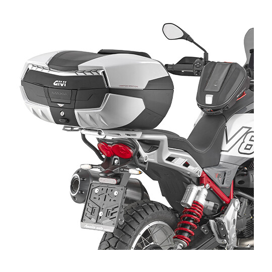 MAXIA5 Limited Edition Monokey Givi V58WLTD White Motorcycle Top Case ...