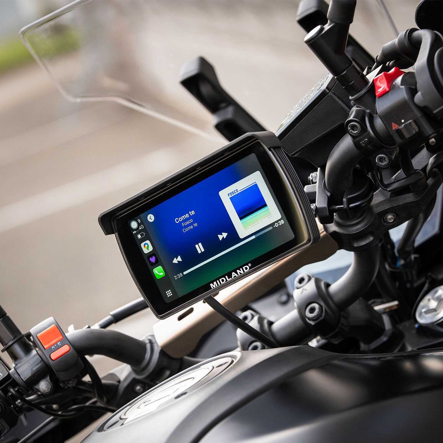 Midland BIKEPLAY PRO 5.5" Motorcycle CarPlay Display For Sale Online ...