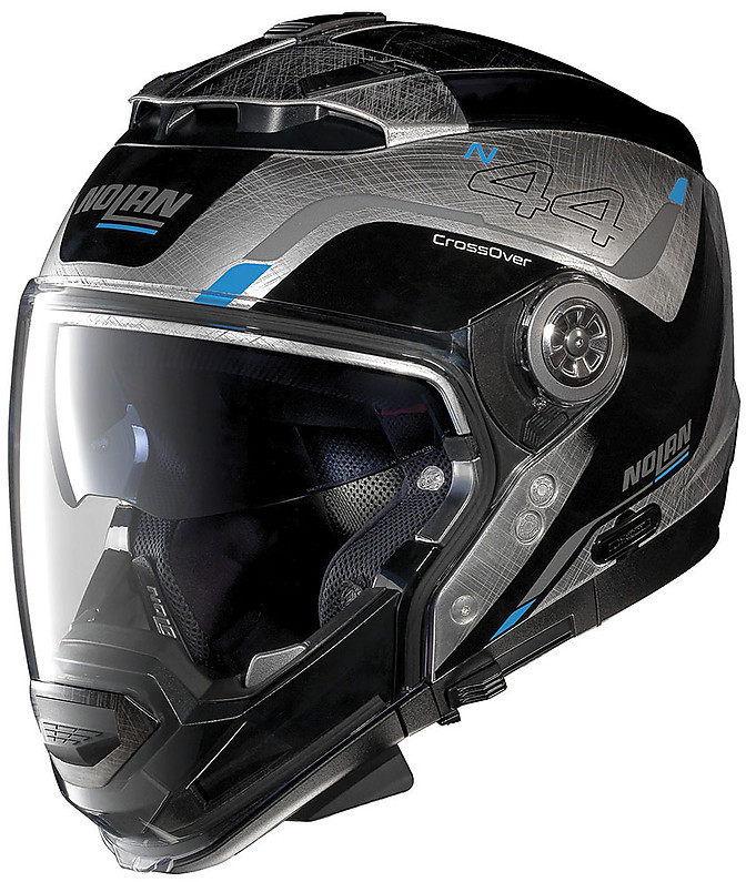 Modular Crossover Helmet Nolan N44 Evo Viewpoint N-Com 054 Scratched ...