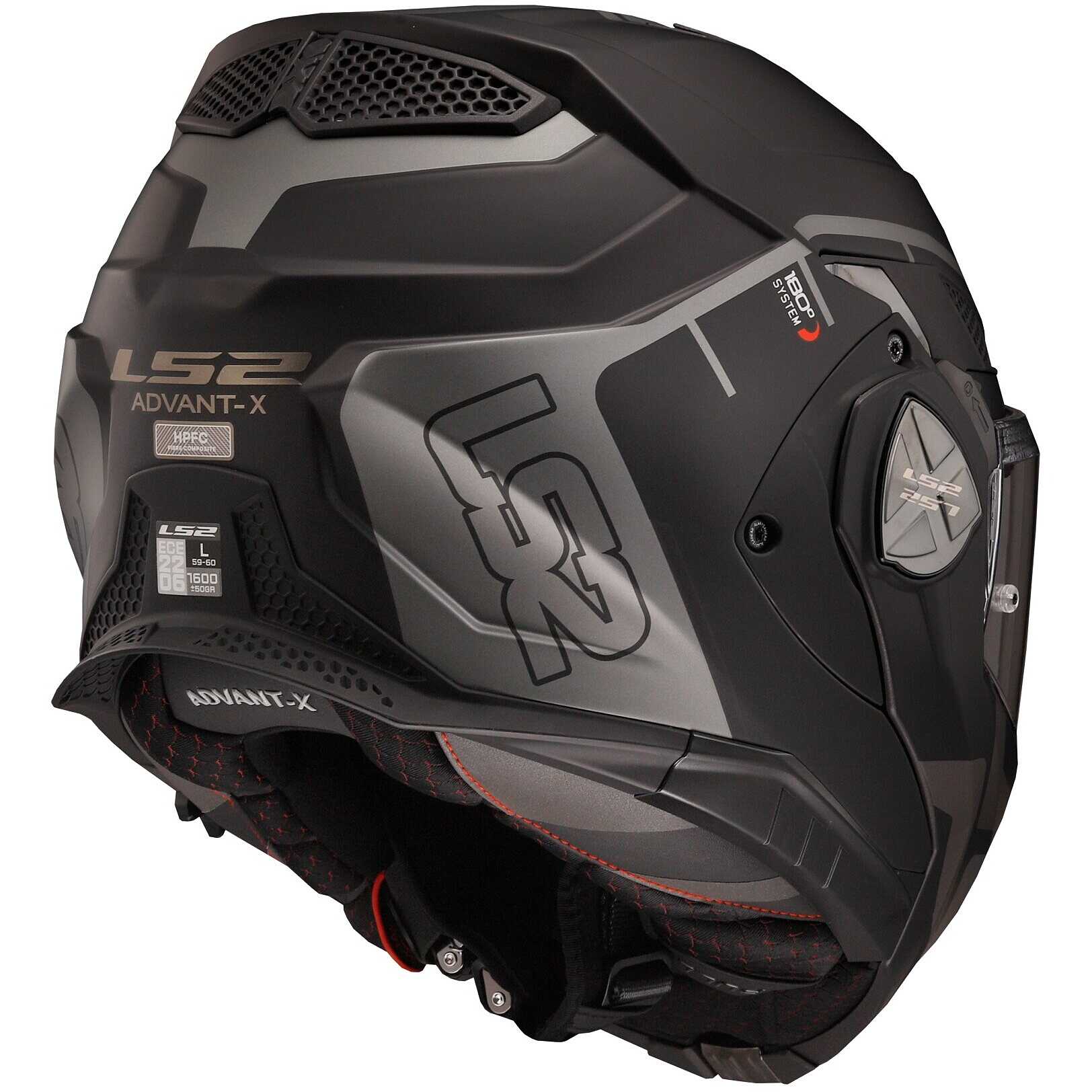 Modular Helmet In HPFC Approved P / J Ls2 FF901 ADVANT X METRYK Matt ...