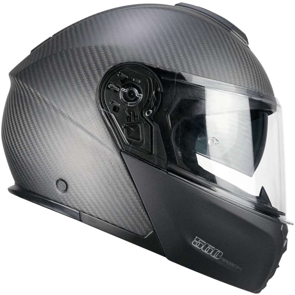 Modular Motorcycle Helmet CGM 560C MAD PRO Carbon Matt Black For Sale ...