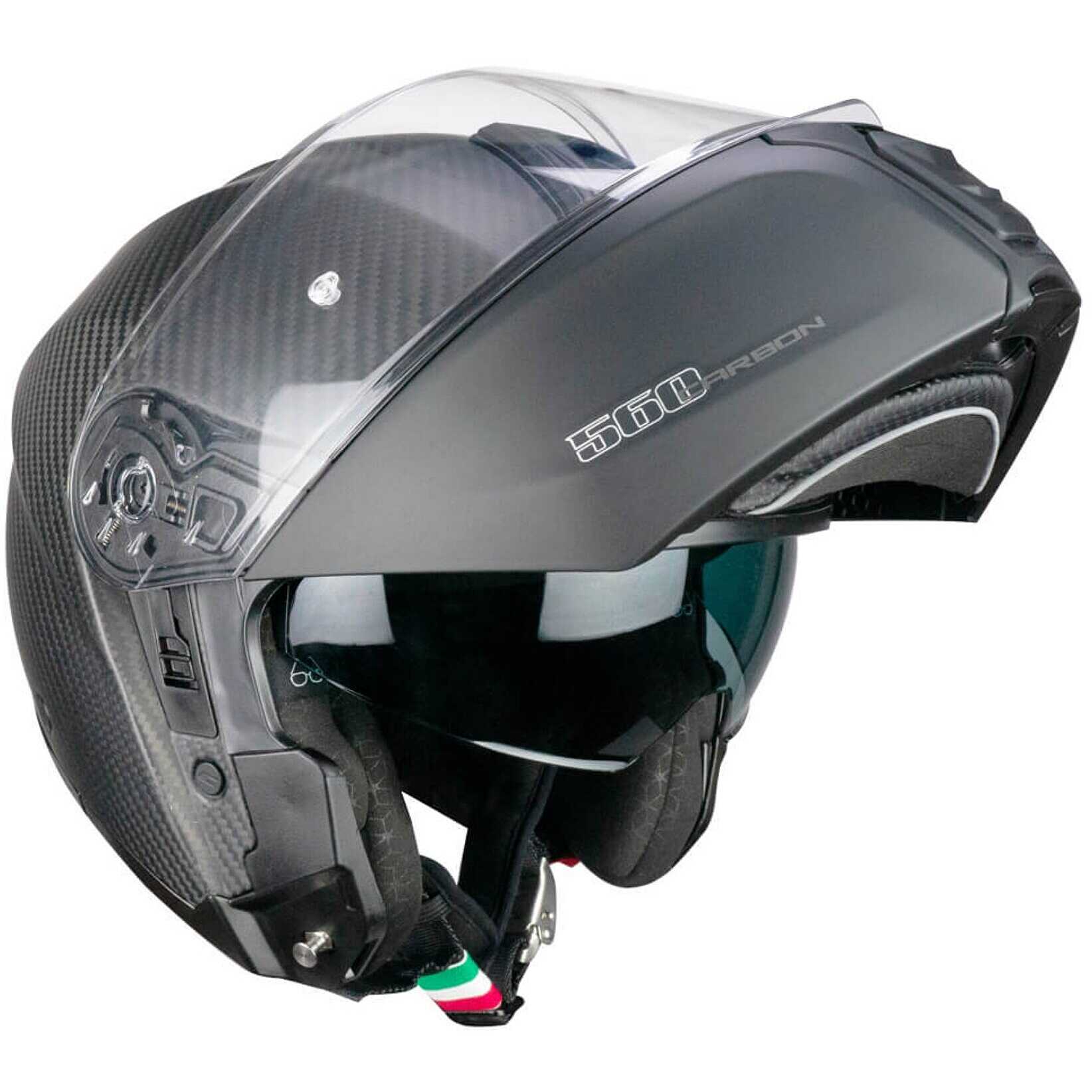 Modular Motorcycle Helmet CGM 560C MAD PRO Carbon Matt Black For Sale ...
