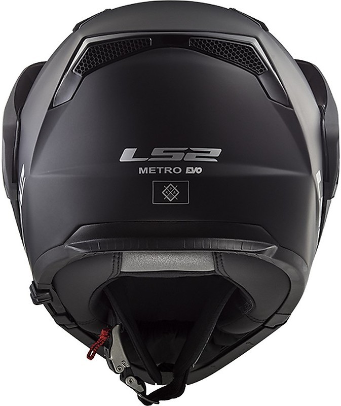 Modular Motorcycle Helmet LS2 FF324 Metro EVO Solid Black Opaque For Sale Online - Outletmoto.eu