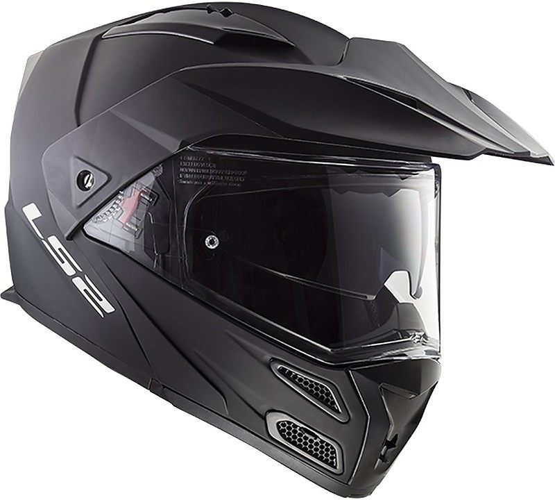 Modular Motorcycle Helmet LS2 FF324 Metro EVO Solid Black Opaque For Sale Online - Outletmoto.eu