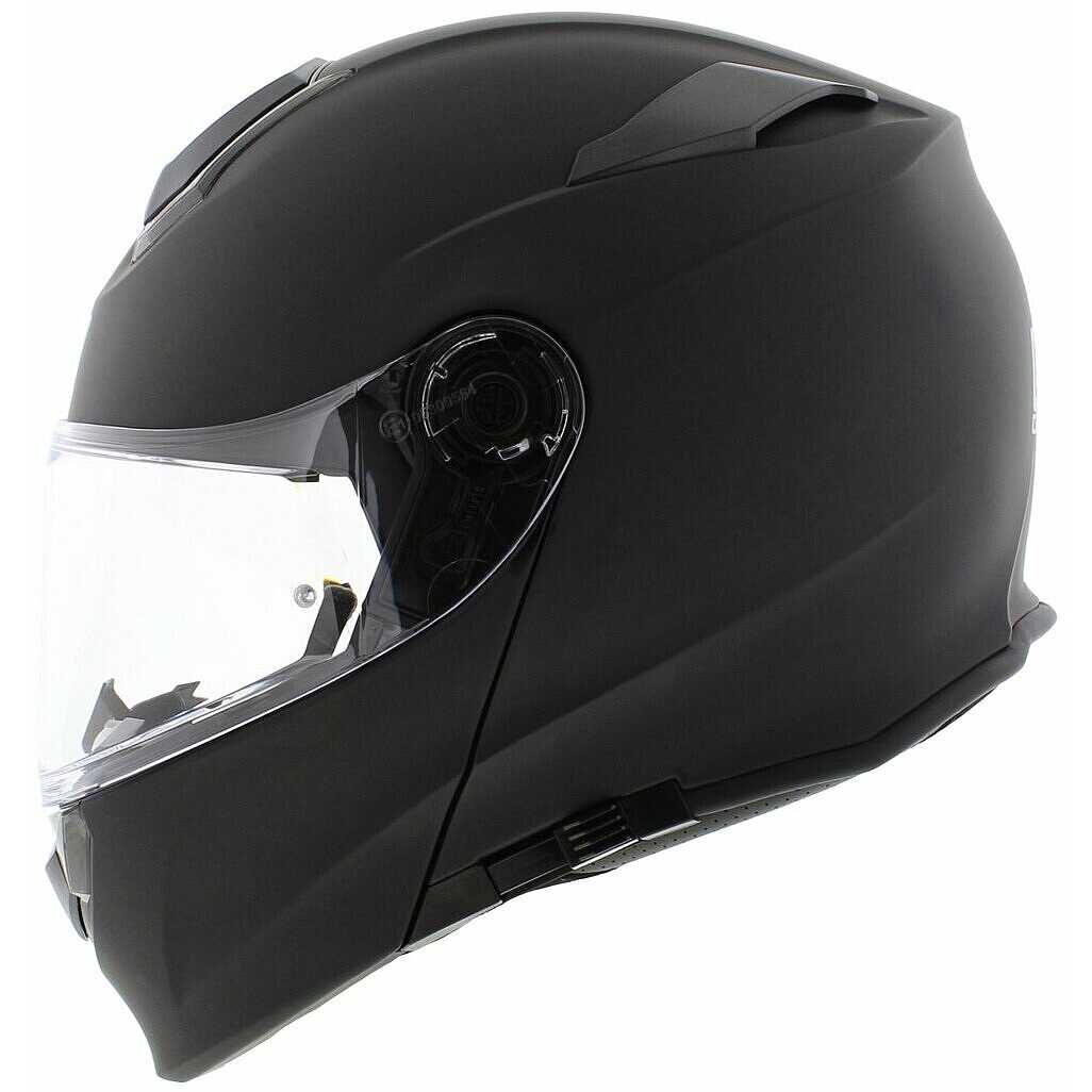 Modular Motorcycle Helmet Origin DELTA BASIC Solid Black - Matt For ...