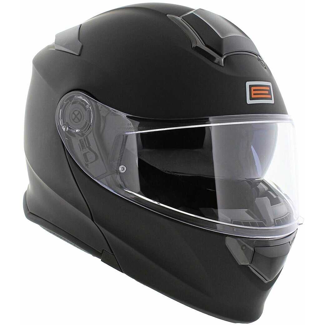 Modular Motorcycle Helmet Origin DELTA BASIC Solid Black - Matt For ...