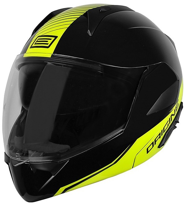Modular Motorcycle Helmet Origin Riviera Line Black Fluo Yellow For ...