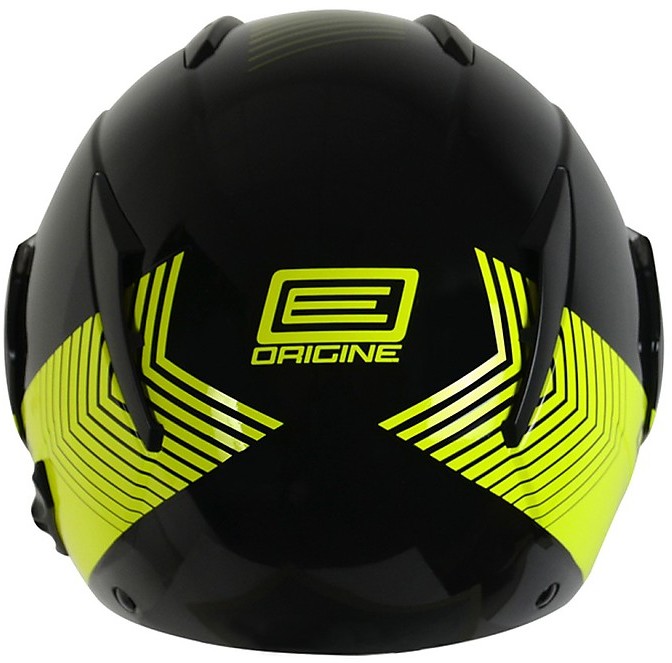 Modular Motorcycle Helmet Origin Riviera Line Black Fluo Yellow For ...