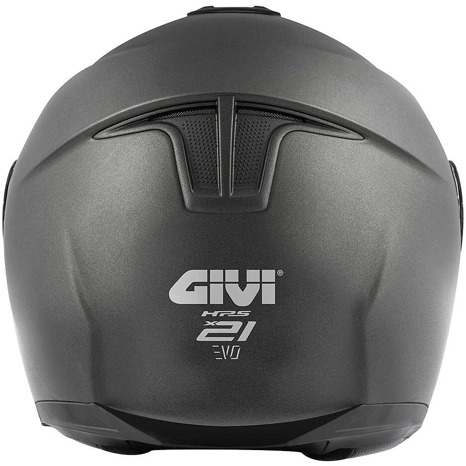 Modular Motorcycle Helmet P/J Givi X.21 EVO Matt Titanium For Sale ...