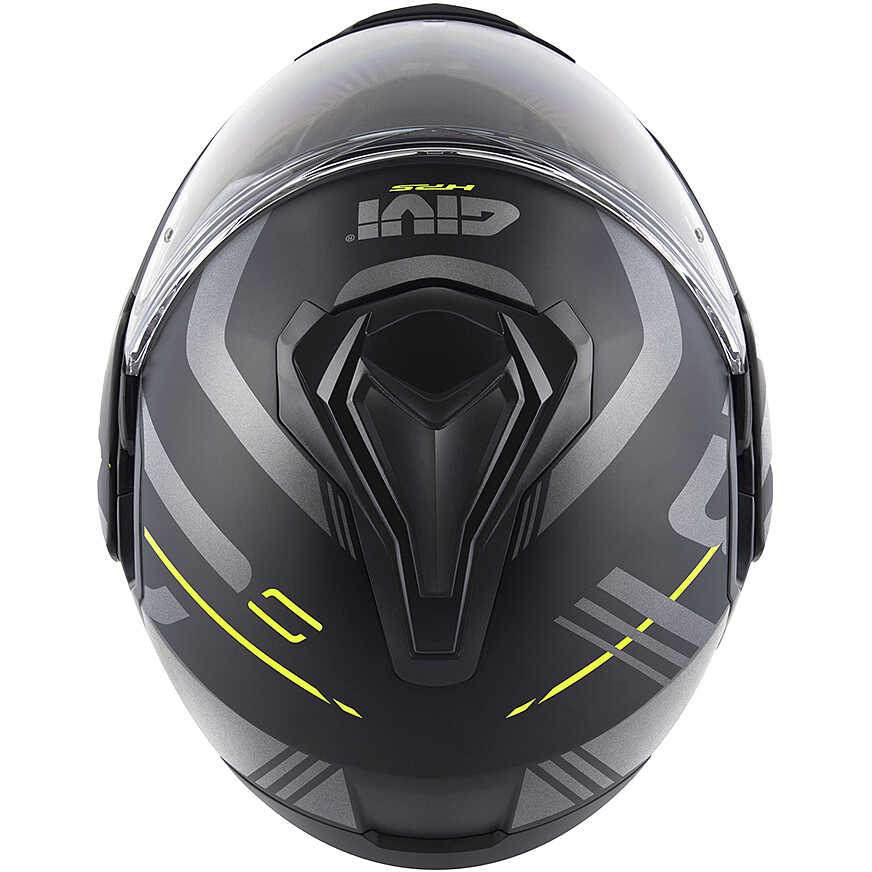 Modular Motorcycle Helmet P/J Givi X30 PULSAR Matt Black Titanium ...