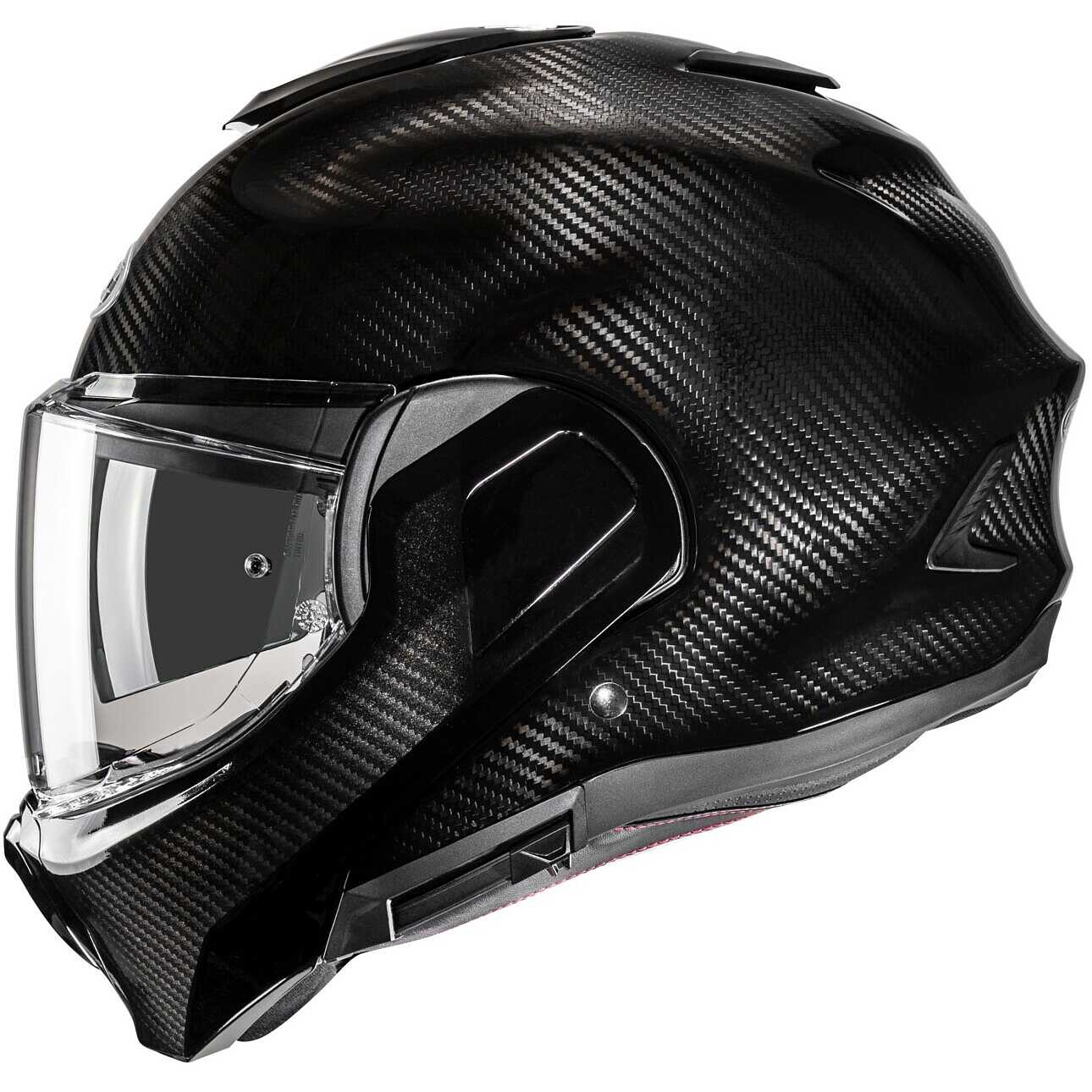 Modular Motorcycle Helmet P/J Hjc F100 CARBON Black For Sale Online ...