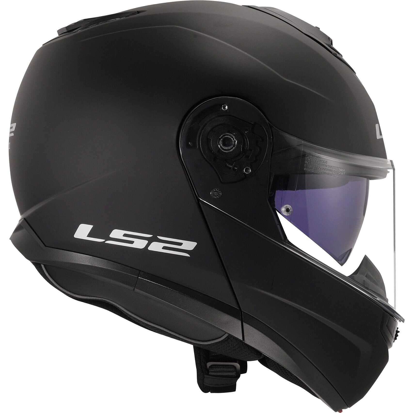 Modular Motorcycle Helmet P / J Ls2 FF908 STROBE II Solid Matt Black For Sale Online - Outletmoto.eu