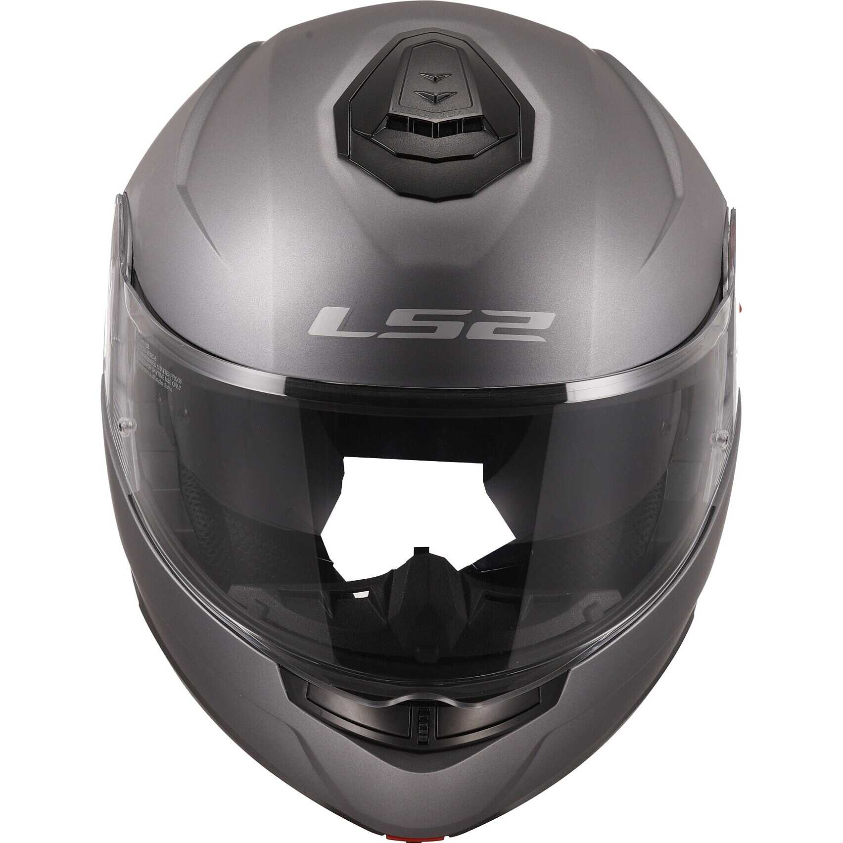 Modular Motorcycle Helmet P / J Ls2 FF908 STROBE II Solid Titanium Matt ...