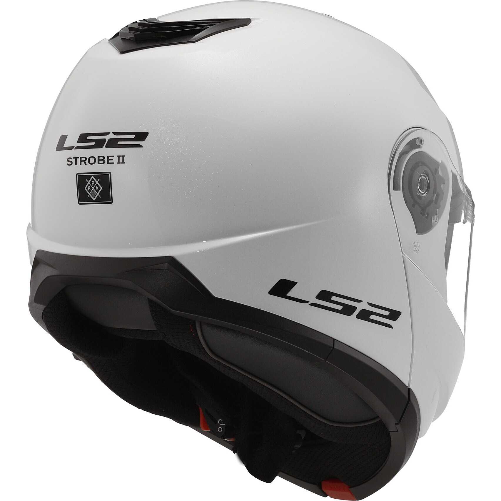 Modular Motorcycle Helmet P / J Ls2 FF908 STROBE II Solid White For Sale Online - Outletmoto.eu