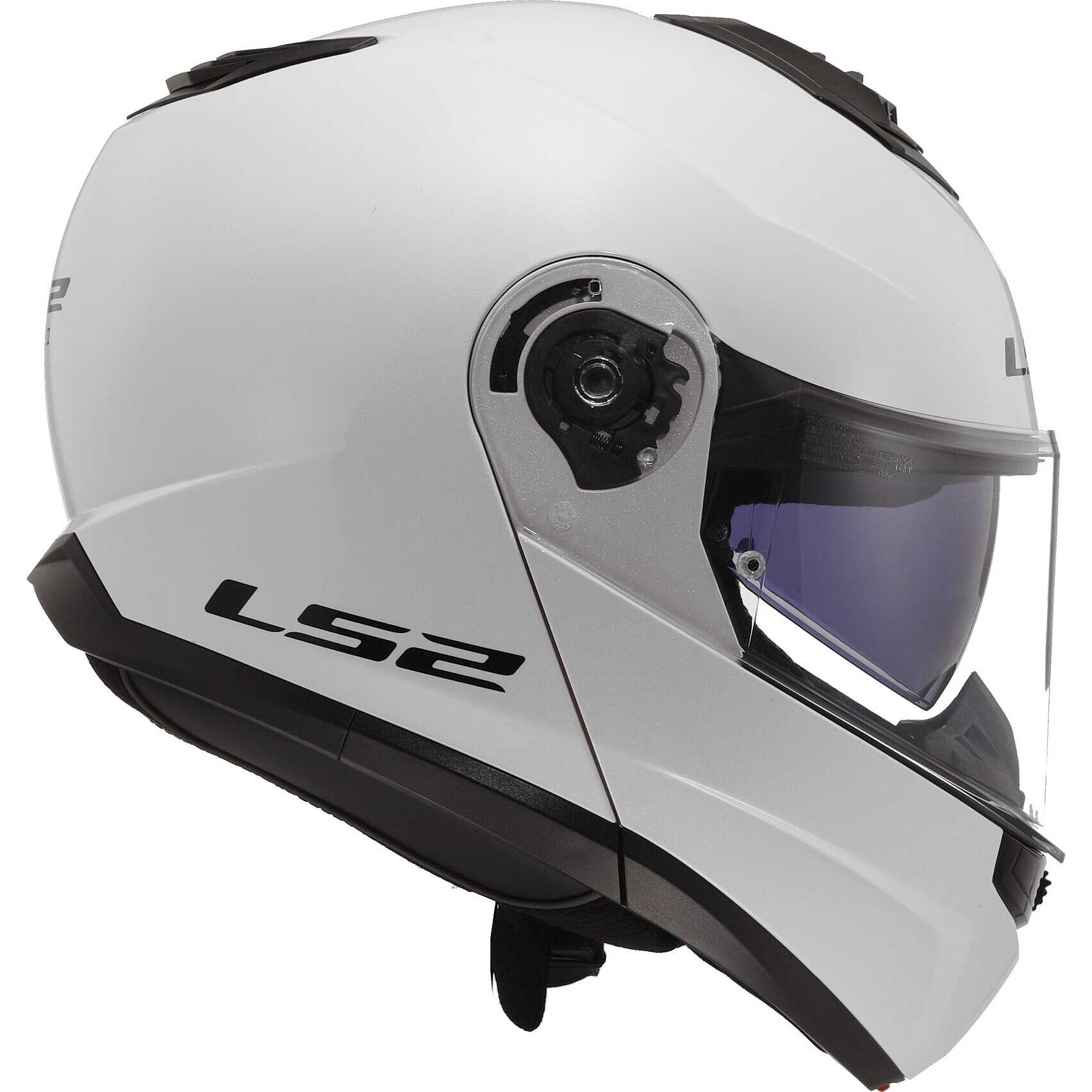 Modular Motorcycle Helmet P / J Ls2 FF908 STROBE II Solid White For ...