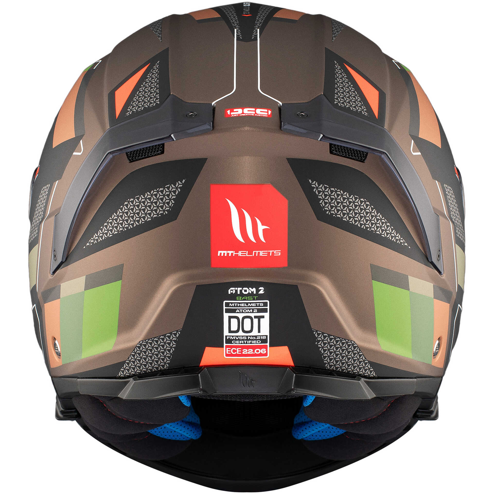 Modular Motorcycle Helmet P/J Mt Helmets ATOM 2 SV BAST A6 Matt For ...