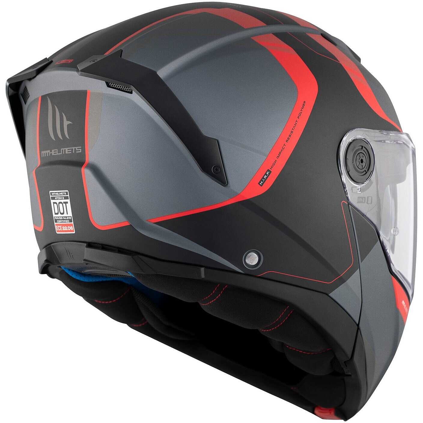Modular Motorcycle Helmet P/J Mt Helmets ATOM 2 SV EMALLA B15 Matt For Sale Online - Outletmoto.eu