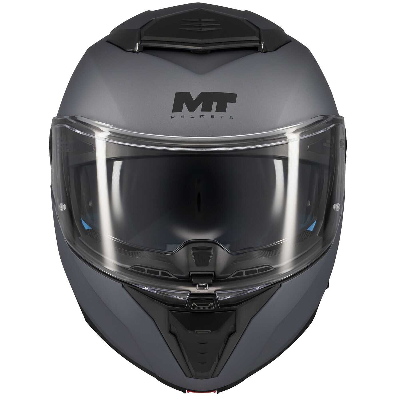 Modular Motorcycle Helmet P/J Mt Helmets ATOM 2 SV PURE A2 Matt Gray ...