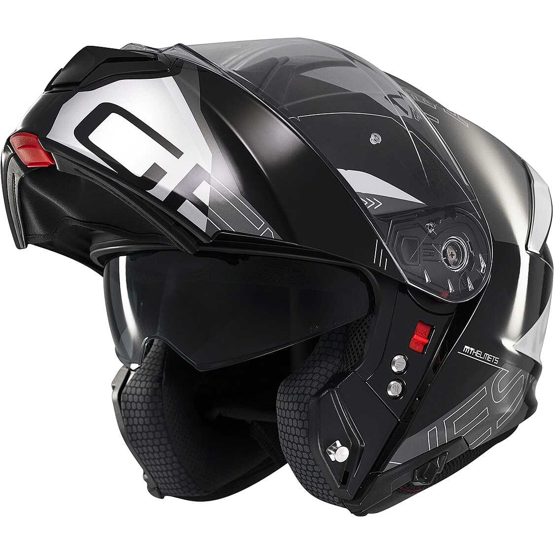 Modular Motorcycle Helmet P/J Mt Helmets GENESIS SV ATEMPO B2 Glossy ...