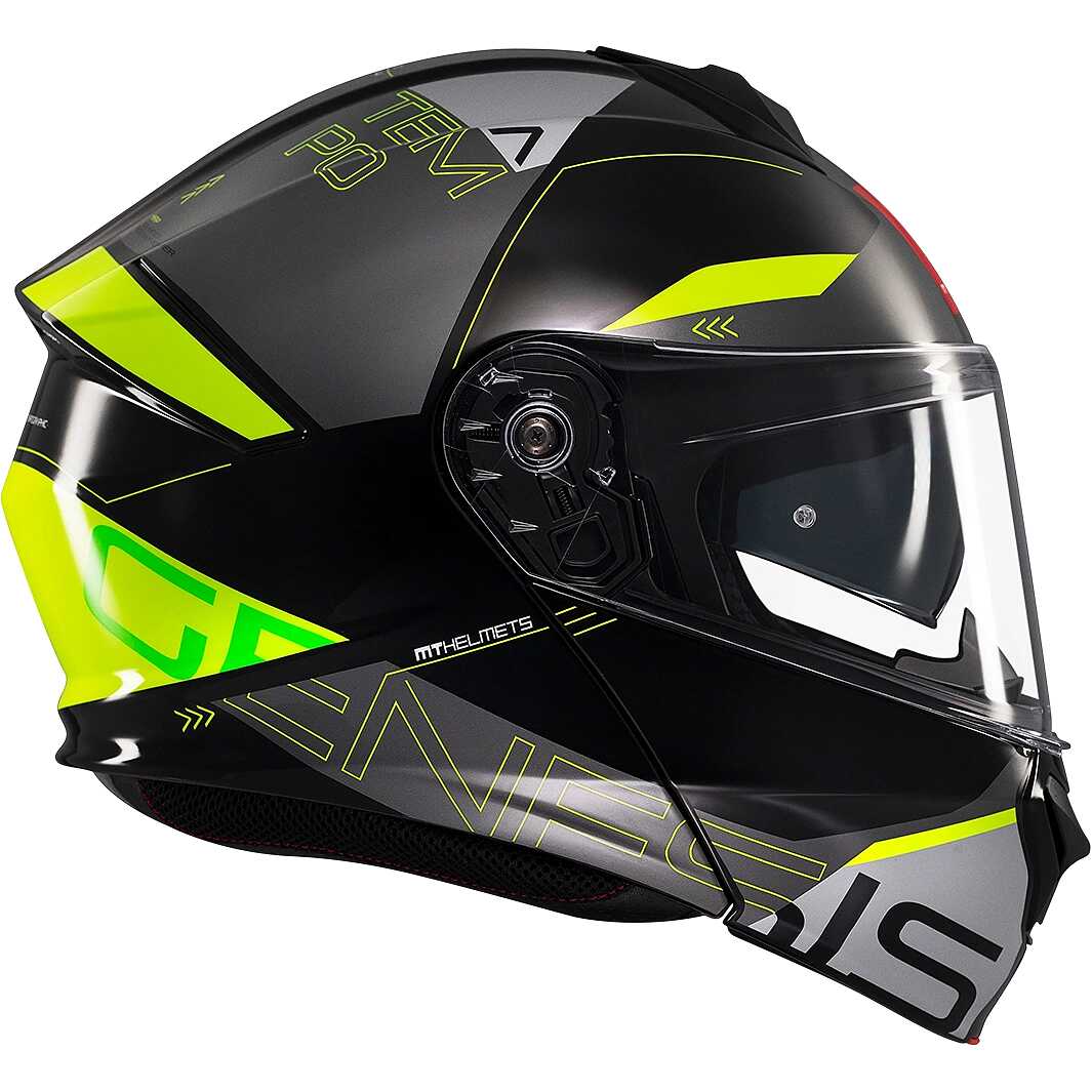 Modular Motorcycle Helmet P/J Mt Helmets GENESIS SV ATEMPO B3 Glossy ...