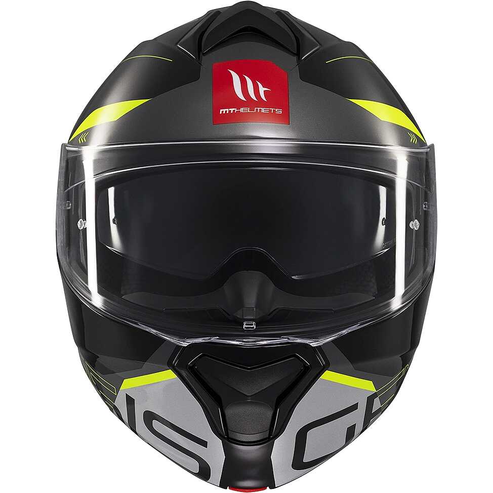 Modular Motorcycle Helmet P/J Mt Helmets GENESIS SV ATEMPO B3 Glossy ...