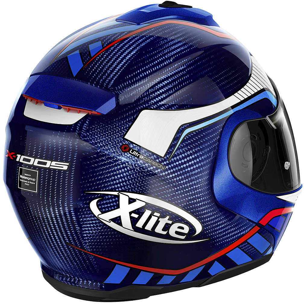 Modularer Carbon Motorradhelm X-Lite X-1005 Ultra Carbon CHEYENNE N-Com ...