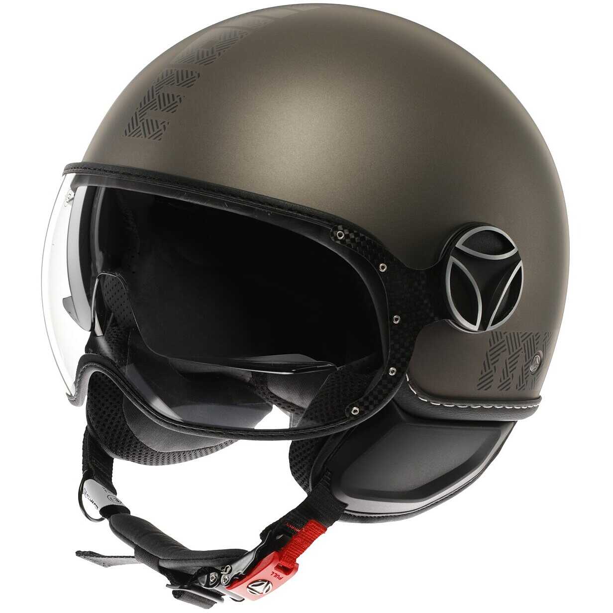 Momo Design FGTR EVO Hip Bronze Stone Jet Motorcycle Helmet For Sale ...