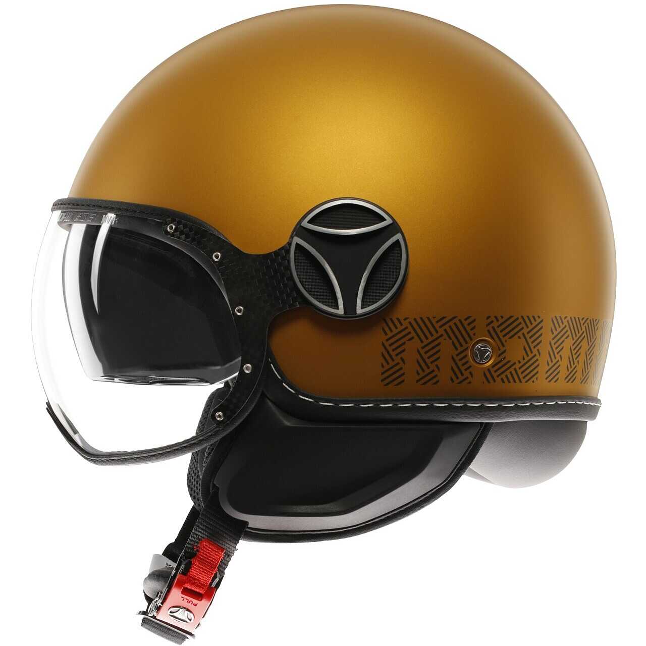 Momo Design FGTR EVO Hip Jet Motorcycle Helmet Ochre Grey For Sale ...