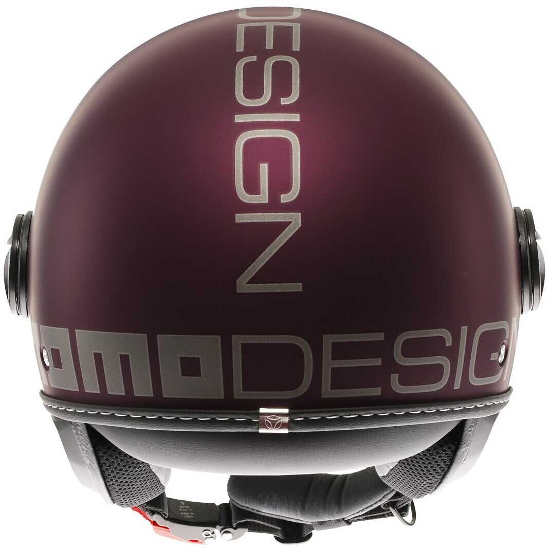Momo Design FGTR EVO Mono Jet Motorcycle Helmet Amarena Silver For Sale ...