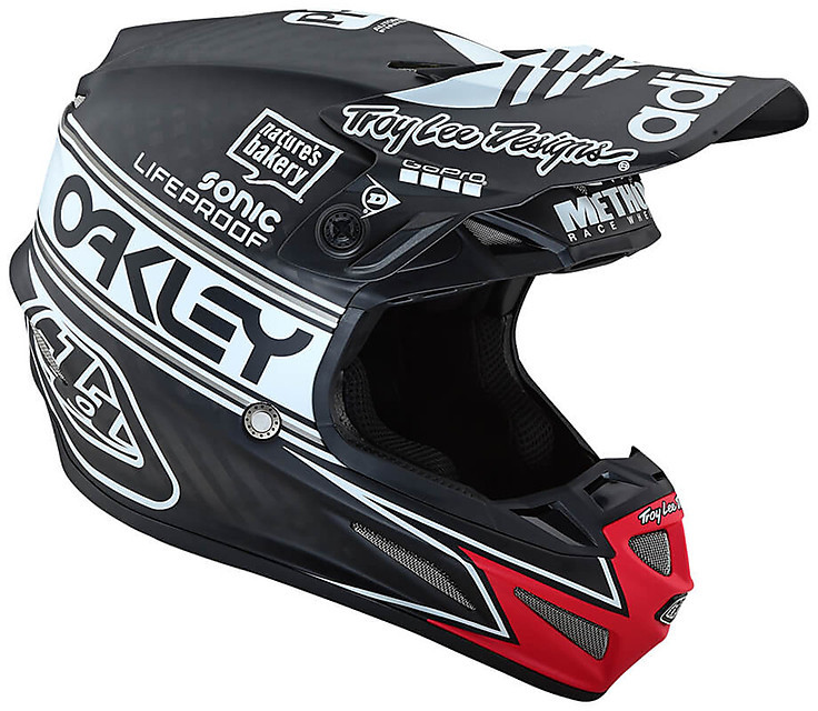 Moto Cross Enduro Motorradhelm Troy Lee Designs SE4 TEAM Edition 2 ...