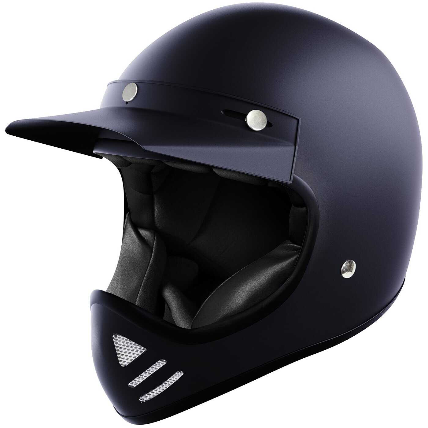 Moto Cross Helmet Stormer Vintage Crossroad Matt Black For Sale Online ...