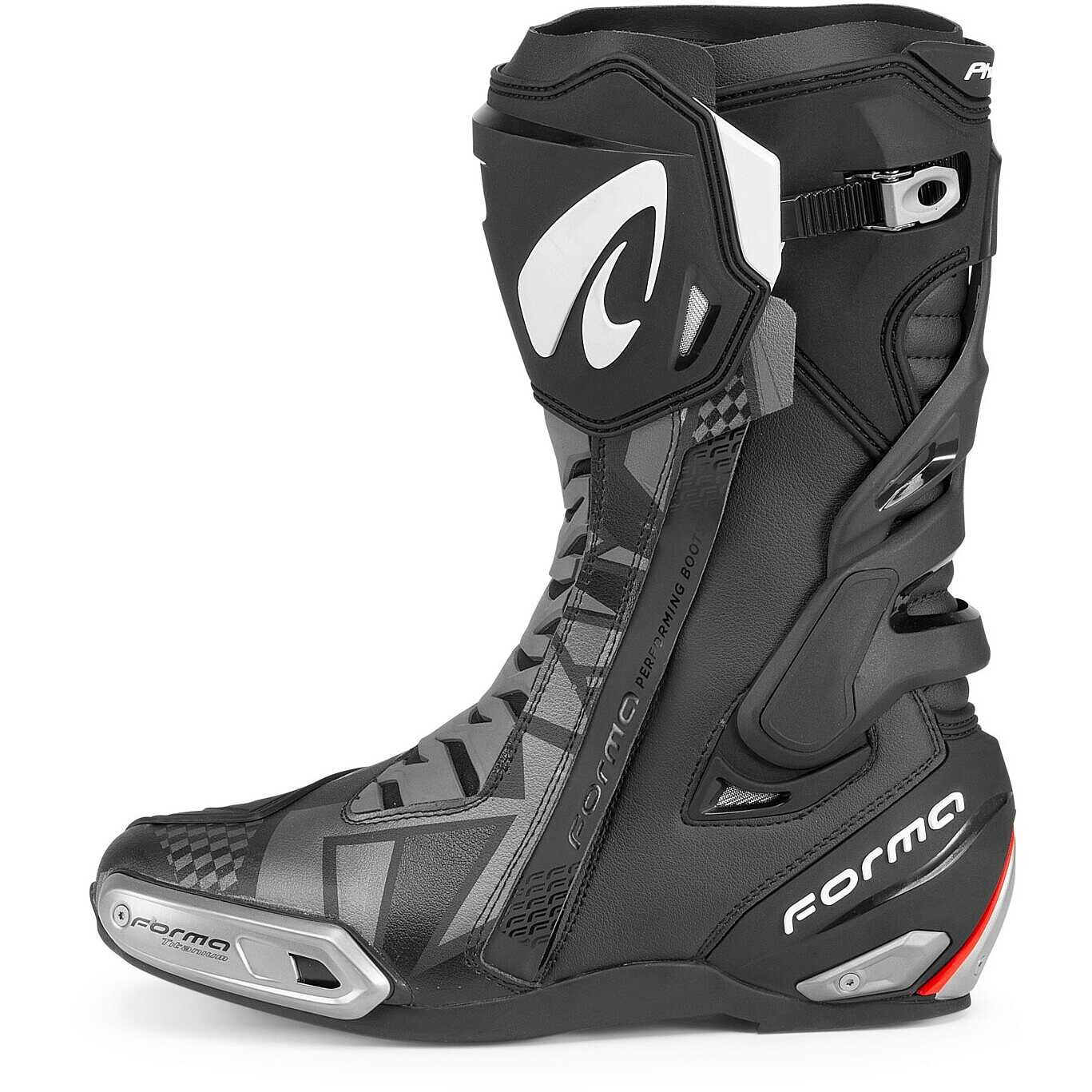 Moto Racing Boots Shape PHANTOM Black For Sale Online - Outletmoto.eu