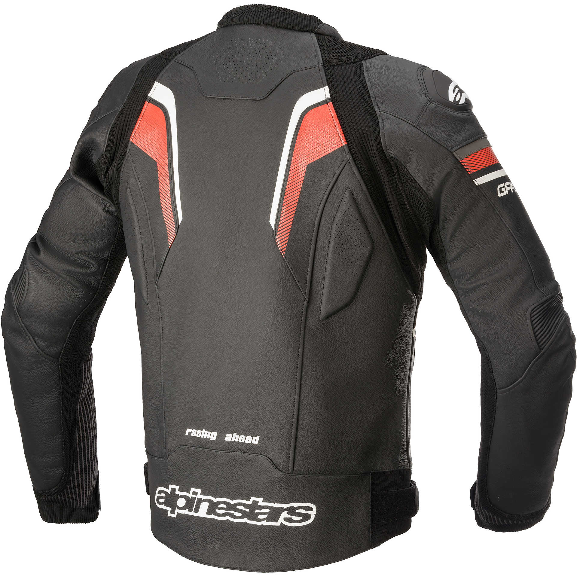 Moto Racing Jacket Alpinestars GP PLUS R V3 RIDEKNIT Black White Red ...