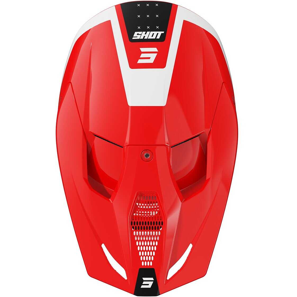 Motocross Enduro Helmet Shot FURIOUS LEAGUE Glossy Red For Sale Online ...