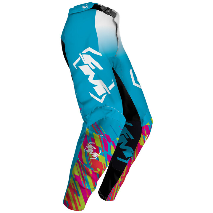 Motocross Pants Fm Racing PHYSIS Blue For Sale Online - Outletmoto.eu