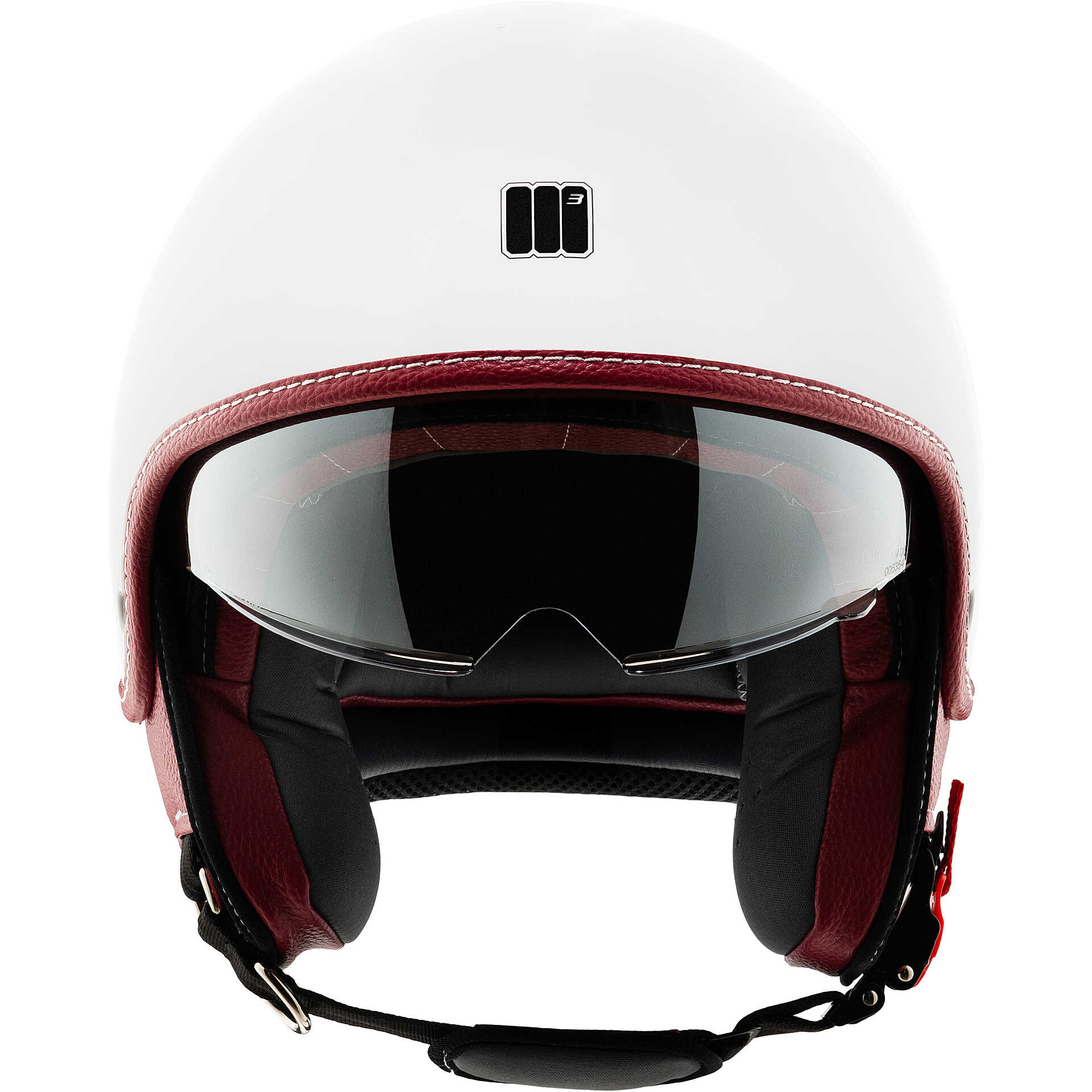 Motocubo 717 BEETLE Glossy White Motorcycle Jet Helmet (22.06) For Sale ...
