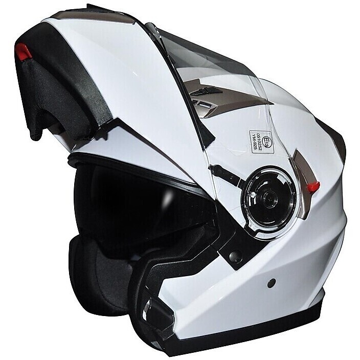 Motocubo 926 FLIP CUBE EVO Modular Motorcycle Helmet White (22.06) For ...