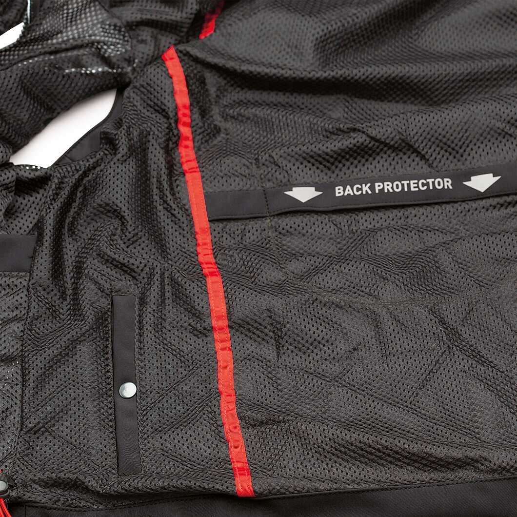 Motorcycle Fabric Jacket T-ur J-THREE ARM LINK Sleeveless Black For ...