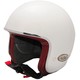 Motorcycle Helmet Jet fiber Baruffaldi Zar Flash Vintage Red White ...